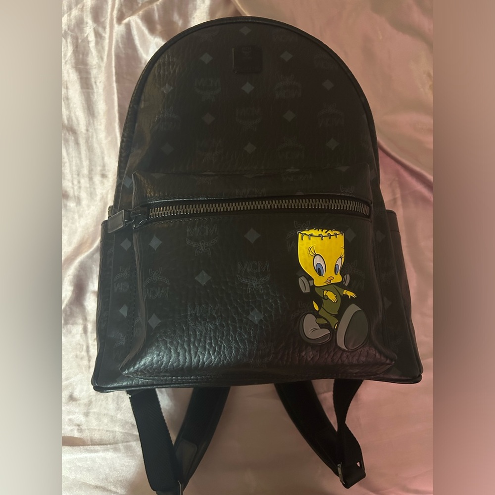 Mcm Tweety Bird Limited Edition Backpack - Gem
